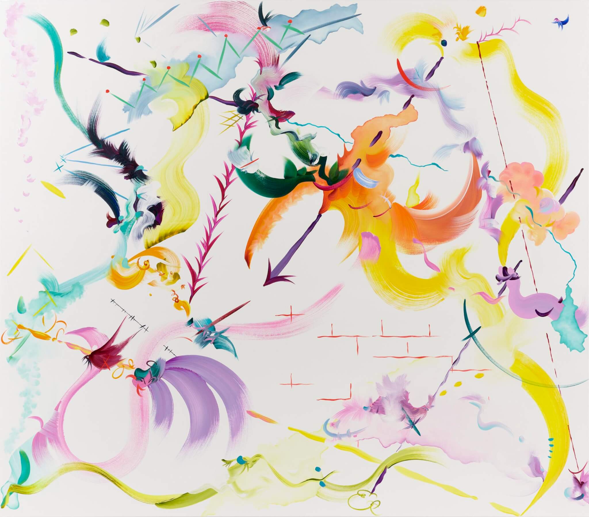 Fiona Rae • L'Éventail